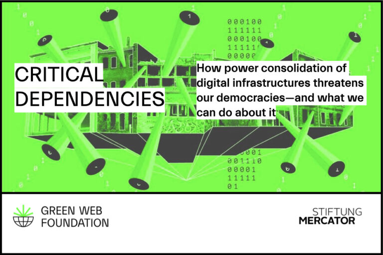 Critical Dependencies: power consolidation of digital infrastructures ...