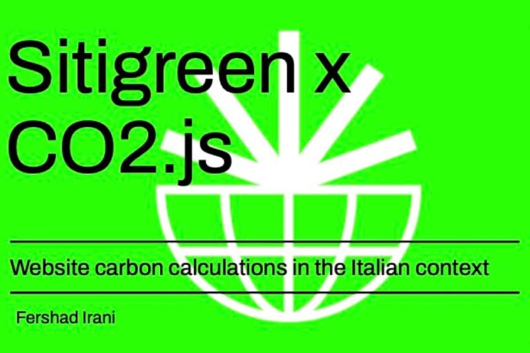 Start calculating digital carbon emissions in 5 minutes with CO2.js ...